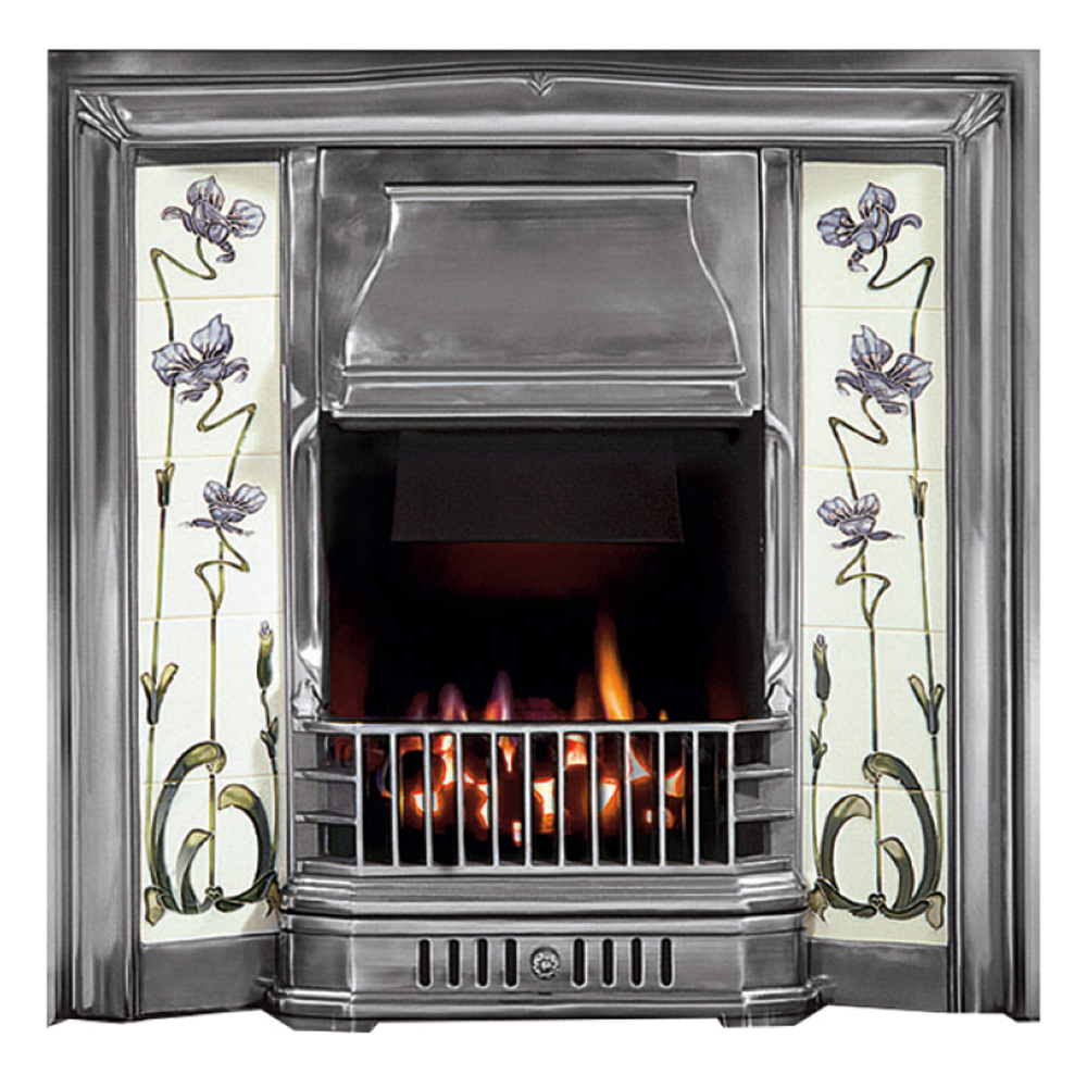 Sovereign Tiled Cast Iron Insert - Bywaters